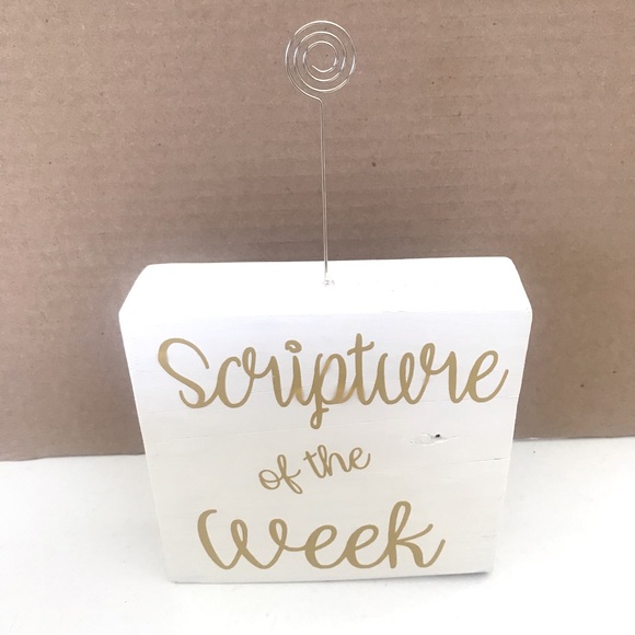 Accents | Scripture Display Stand | Poshmark